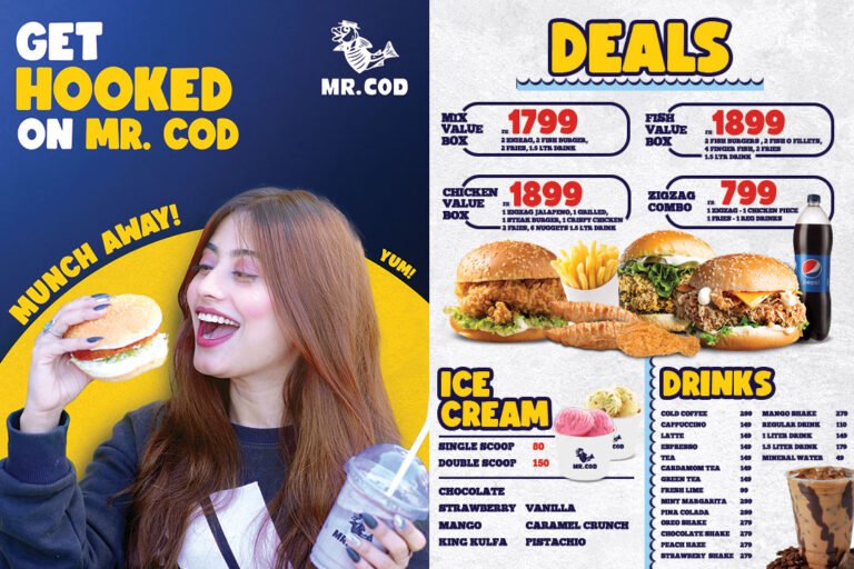 Mr Cod Hayatabad Menu (Latest)