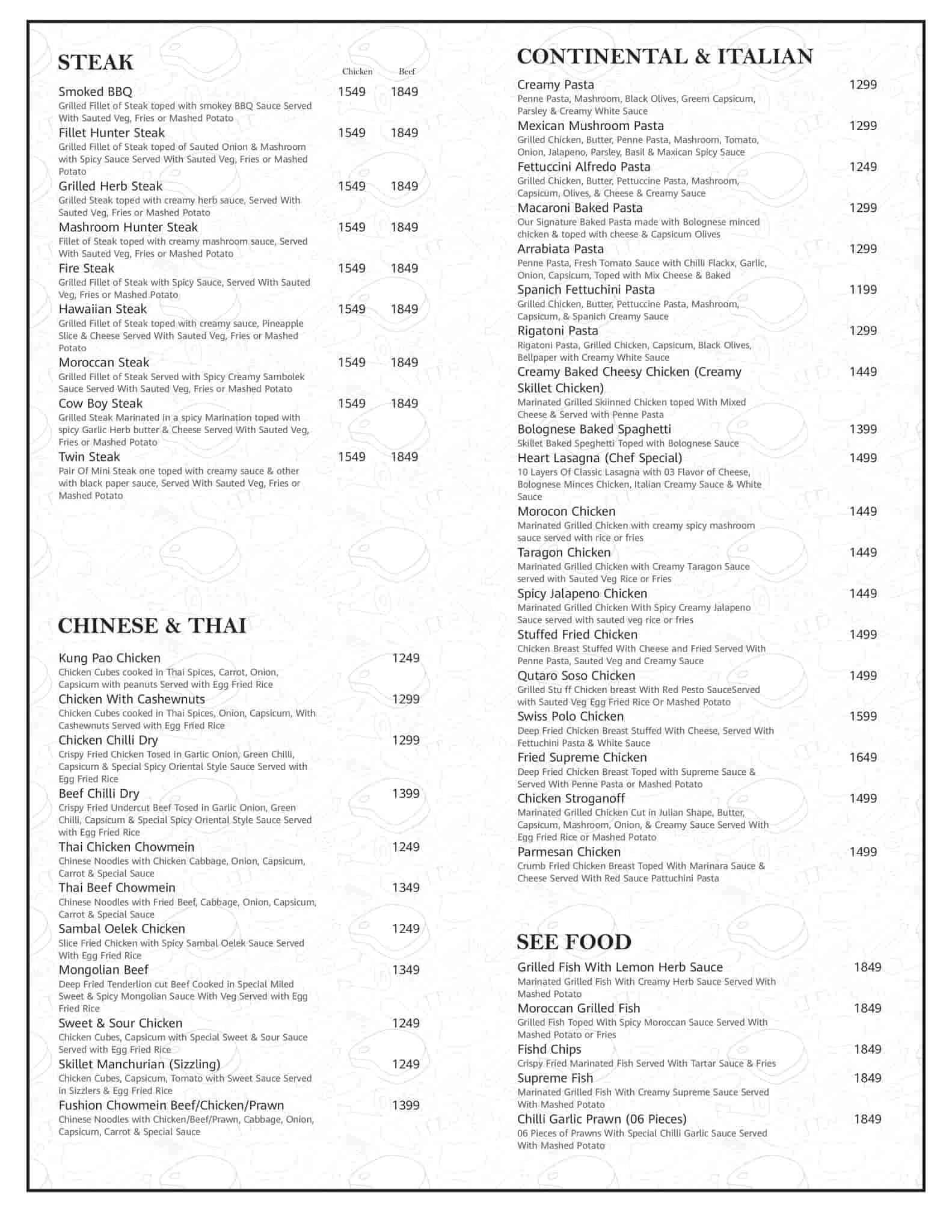 Kapacious Restaurant F9 [Menu, Photos, Price & Contact ]