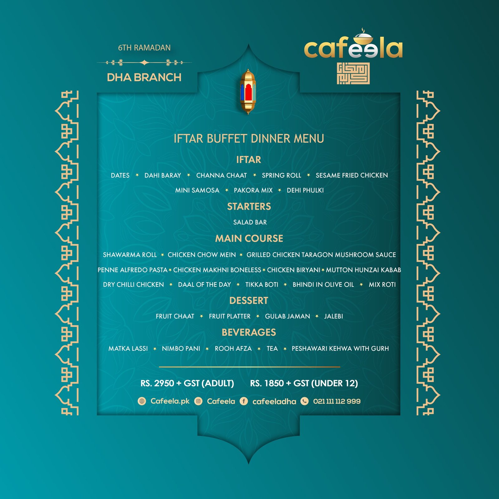 Best Iftar Buffet in Karachi 2024